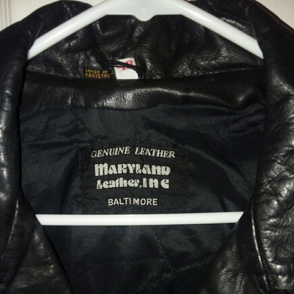 Maryland Leather Company | Jackets & Coats | Vintage Leather Jacket ...